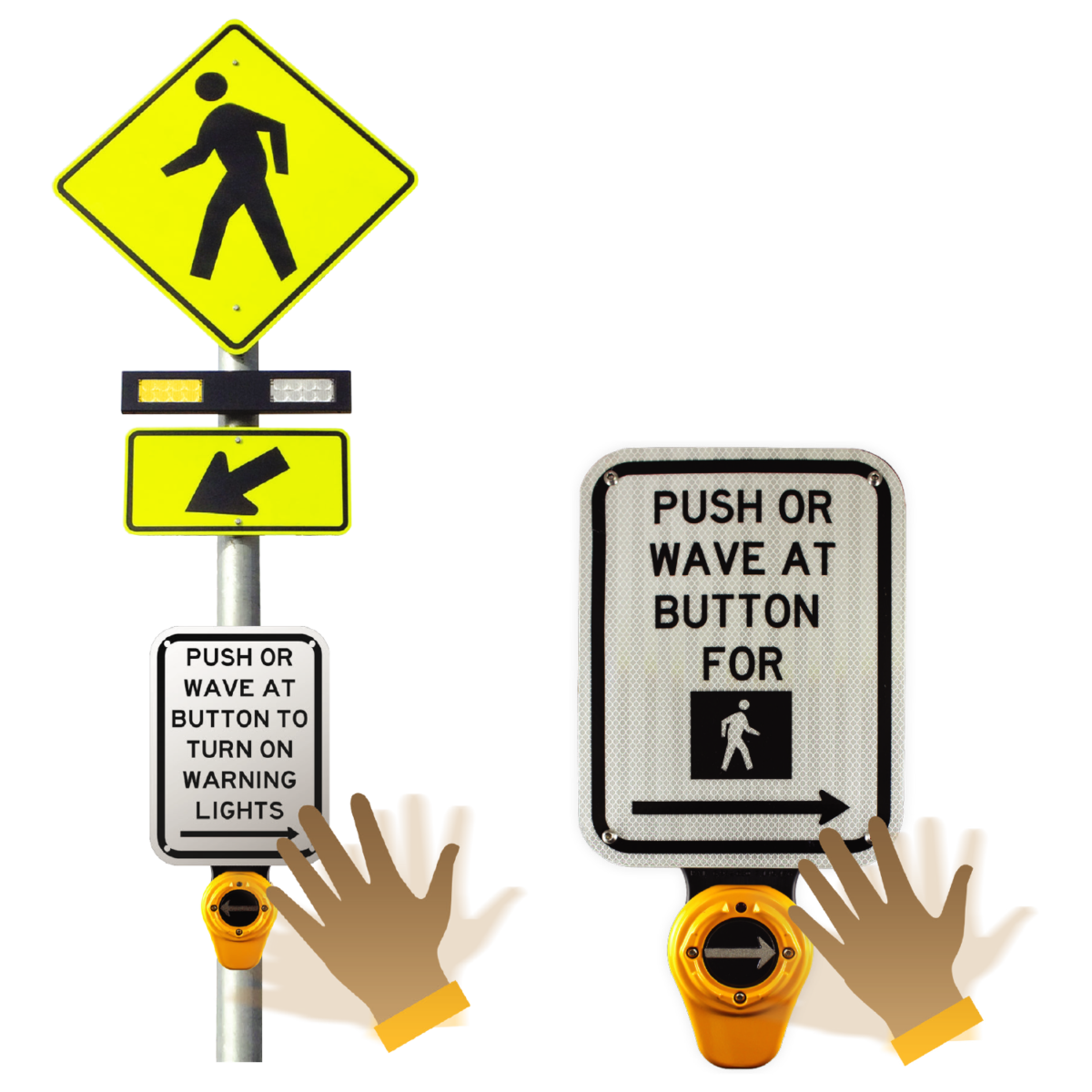 Polara Pedestrian Buttons Archives | Advanced Traffic Products, Inc
