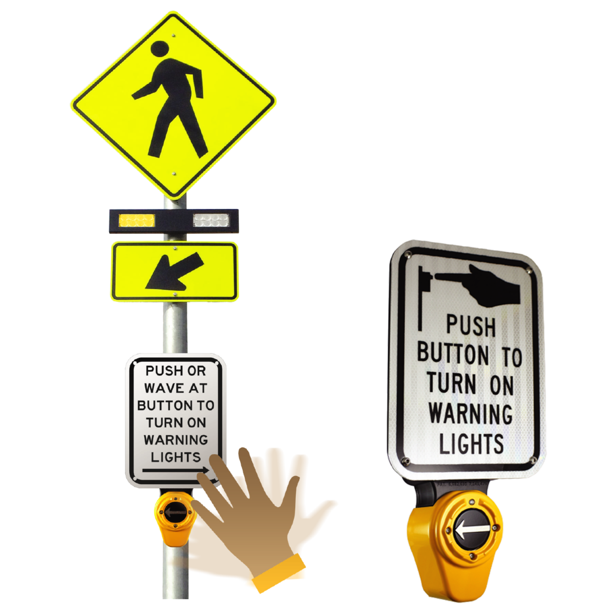 Polara Pedestrian Buttons Archives | Advanced Traffic Products, Inc